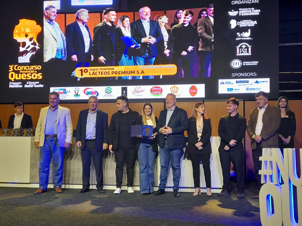 Se entregaron los premios del 3° Concurso de Quesos y 2° Concurso de ...